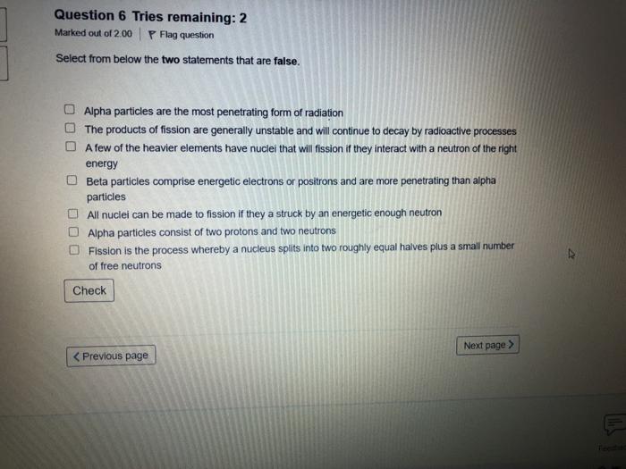 Solved Marked out of 2.00 Question 3 Tries remaining: 2 P | Chegg.com