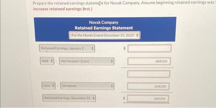 Solved Determine the missing amounts. (Hint: For example, to | Chegg.com