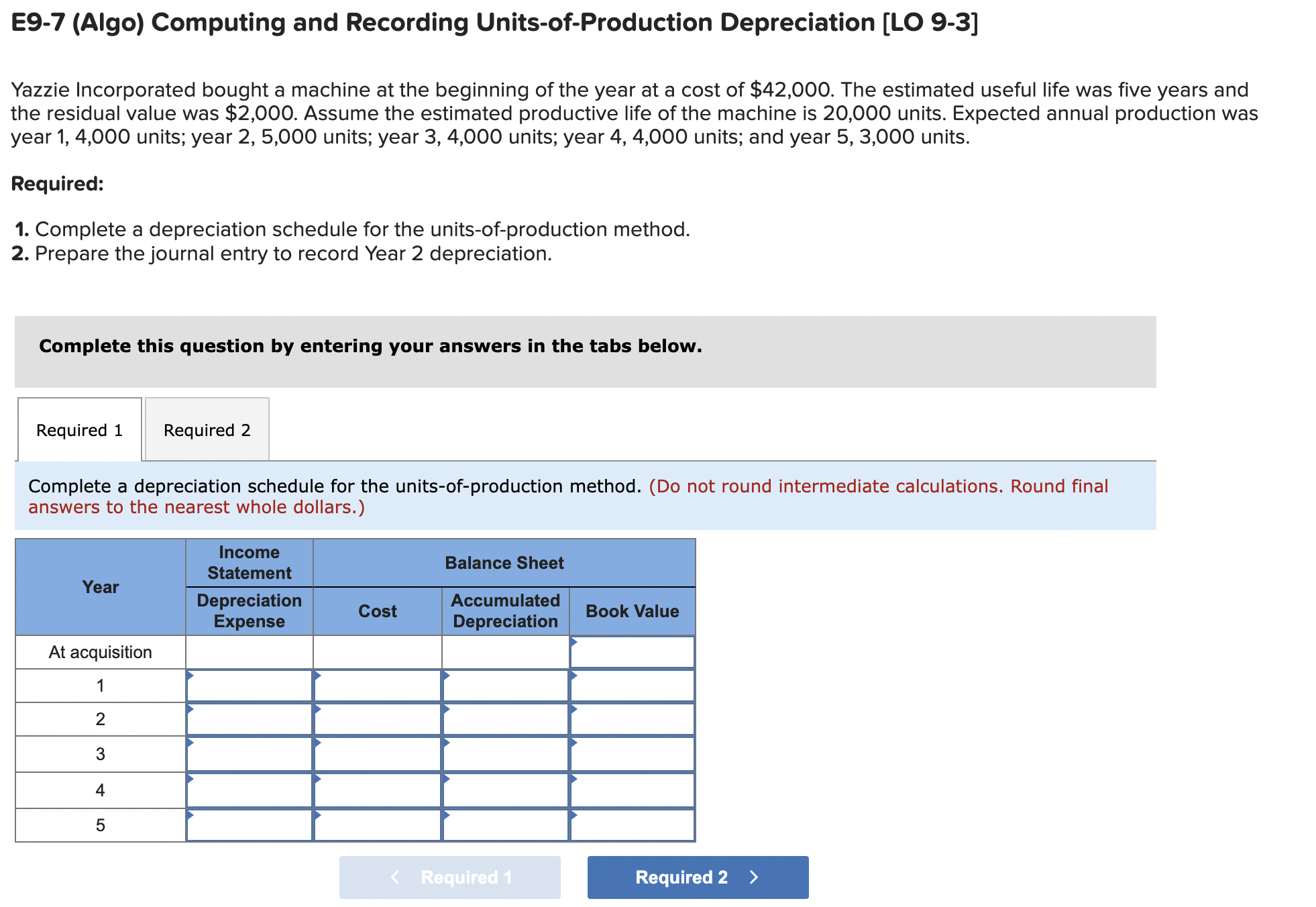 Solved E9-7 (Algo) ﻿Computing and Recording | Chegg.com