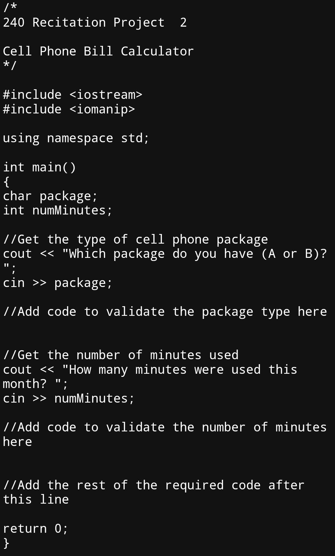 Solved Recitation Project 2 Overview For this recitation | Chegg.com