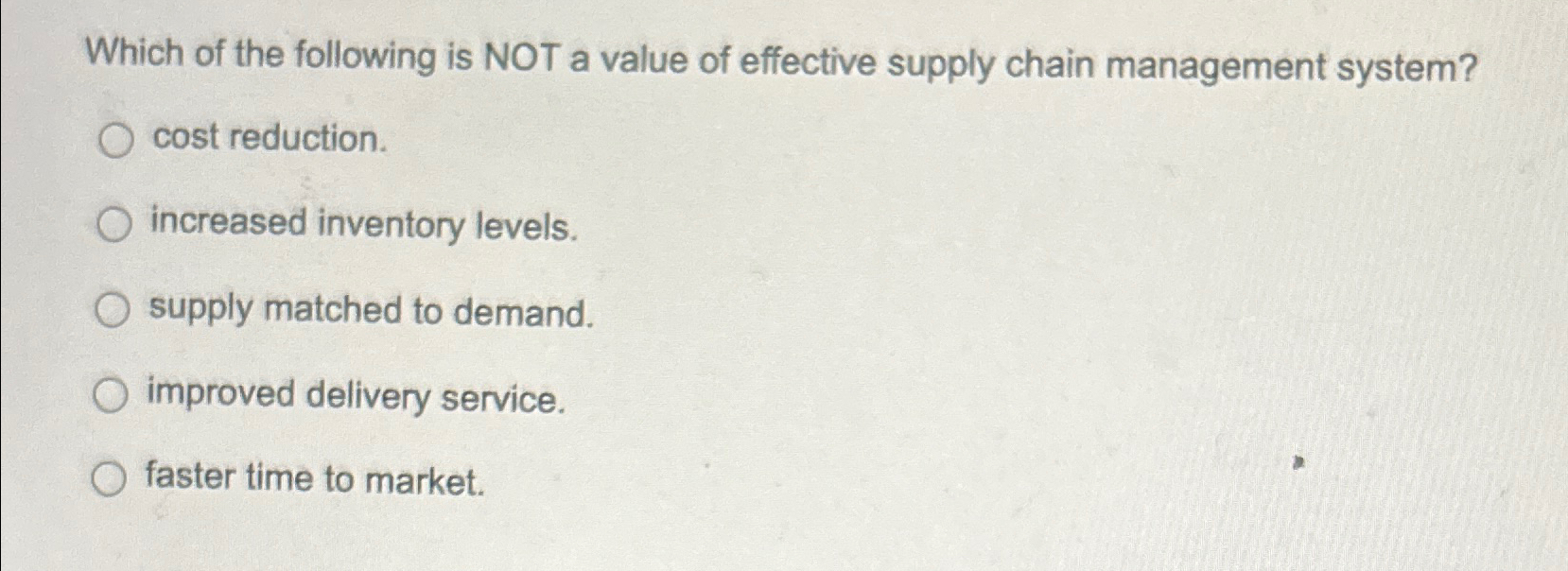 Solved Which of the following is NOT a value of effective | Chegg.com
