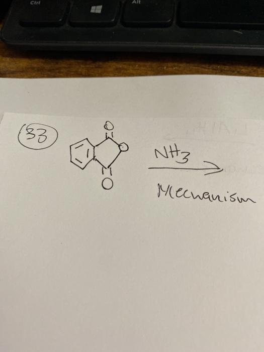 Solved Ctrl Alt 133 os NH3 Mechanism | Chegg.com