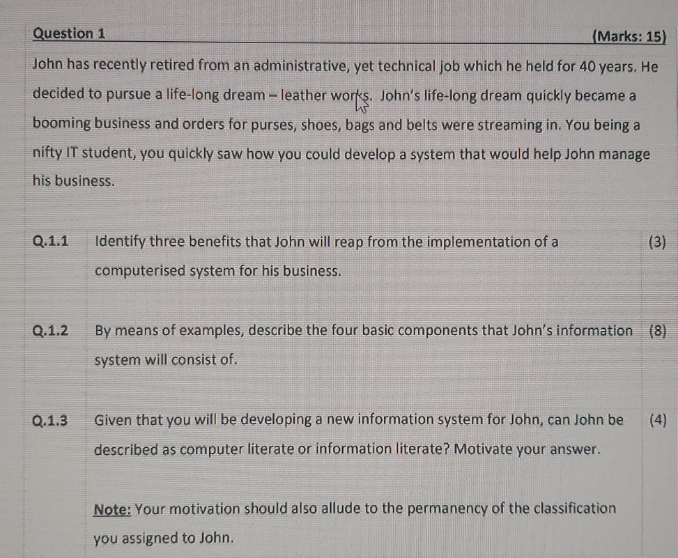 Solved Can you please answer question 1.1 and 1.2 and 1.3 | Chegg.com