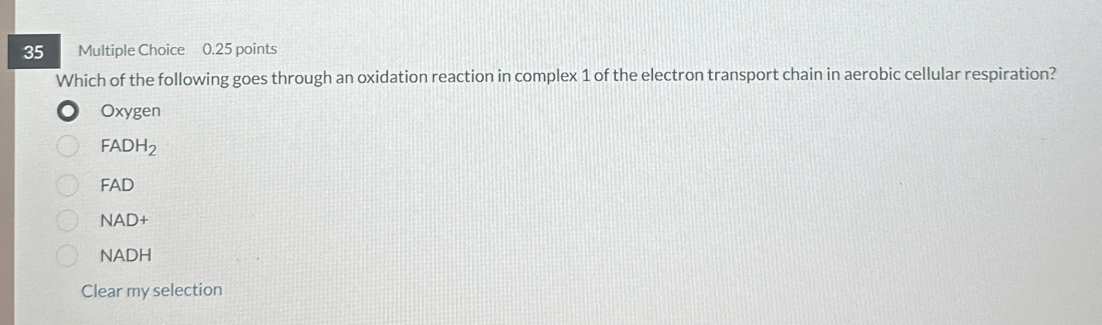 Solved 35 ﻿Multiple Choice 0.25 ﻿pointsWhich of the | Chegg.com