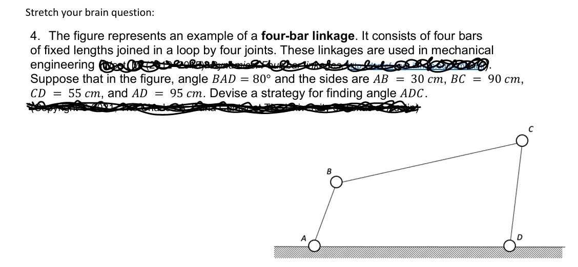 Solved Stretch your brain question:The figure represents an | Chegg.com