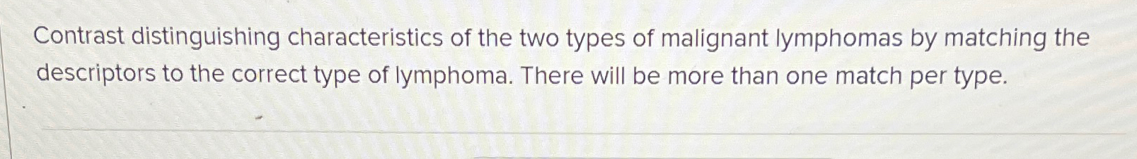 Solved Contrast distinguishing characteristics of the two | Chegg.com