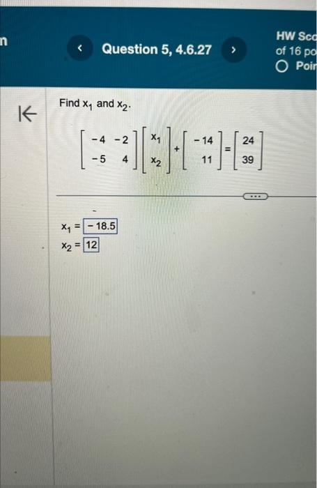 Solved Can someone help me find x1 and x2 and show how you | Chegg.com