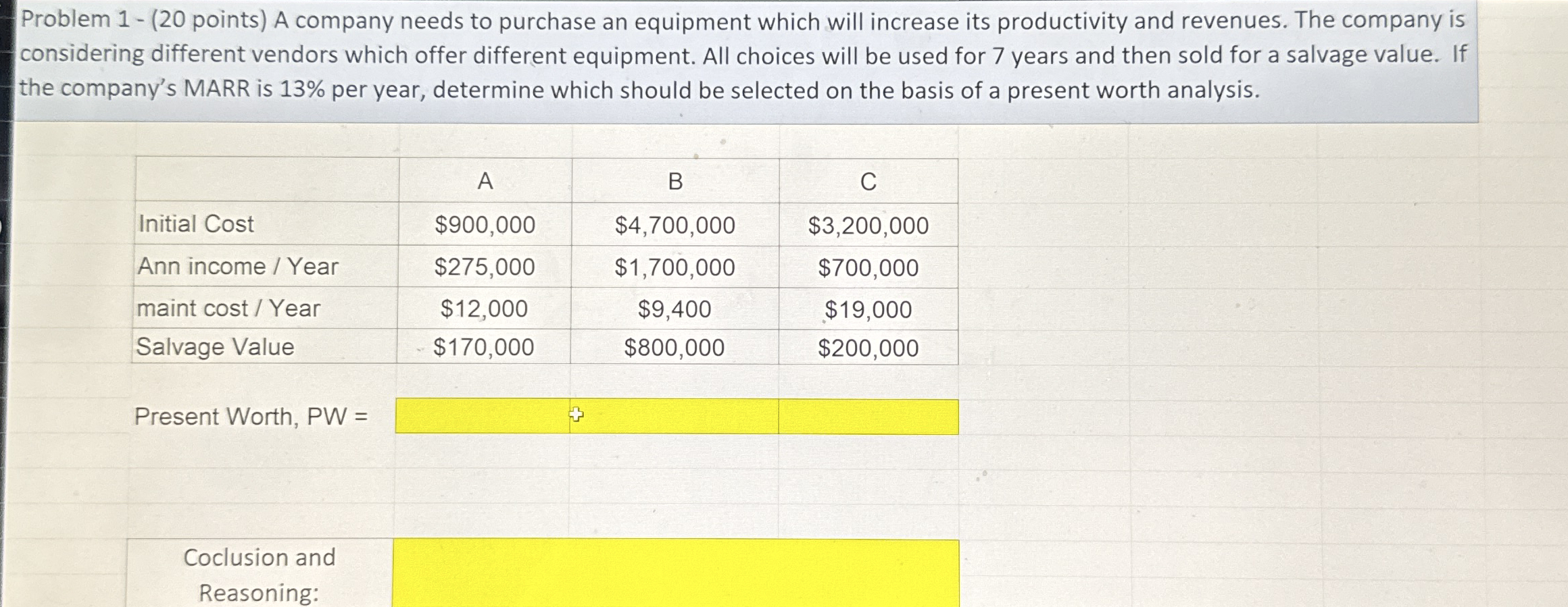 Solved considering different vendors which offer different | Chegg.com