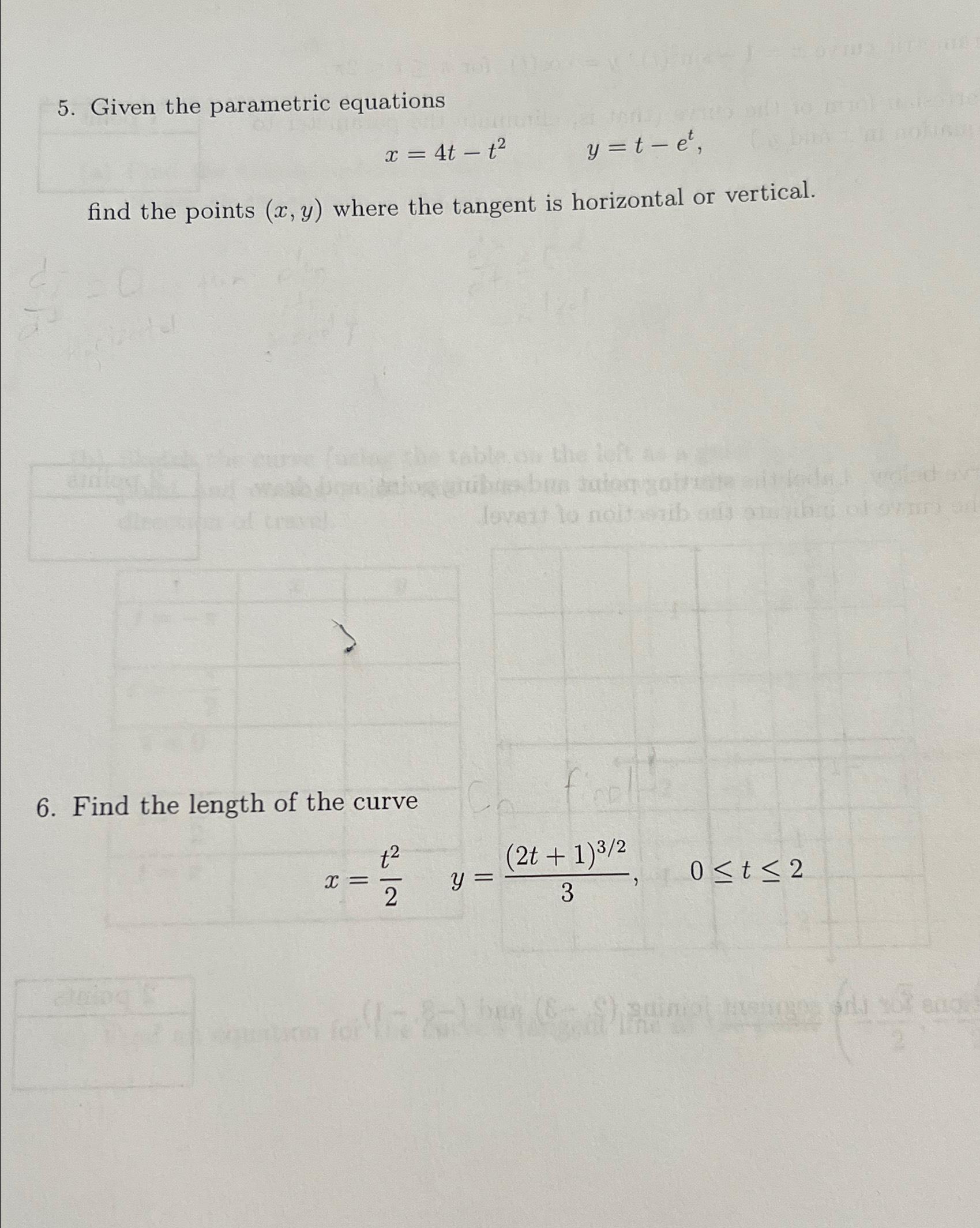 Solved Please help solve question 5 ﻿and 6 | Chegg.com