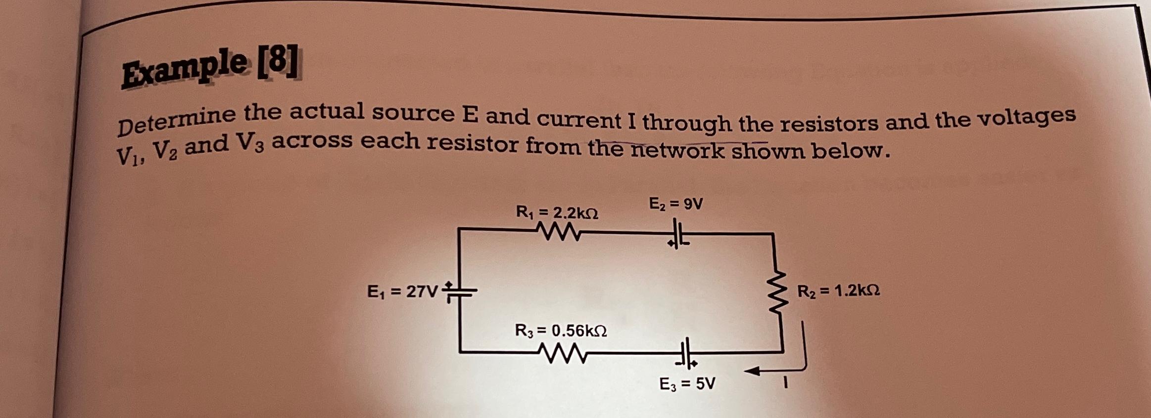 Solved Why you sum the E?Why you dont subctract E?E1-E2-E3? | Chegg.com