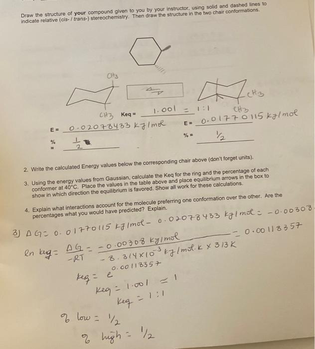 Solved Draw the structure of your compound given to you by | Chegg.com