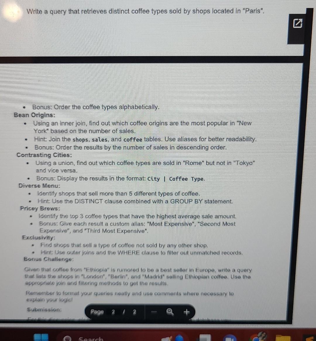 Solved ← ㅁ. Server: localhost » 0 Database:A03_Cofiee 2 E | Chegg.com