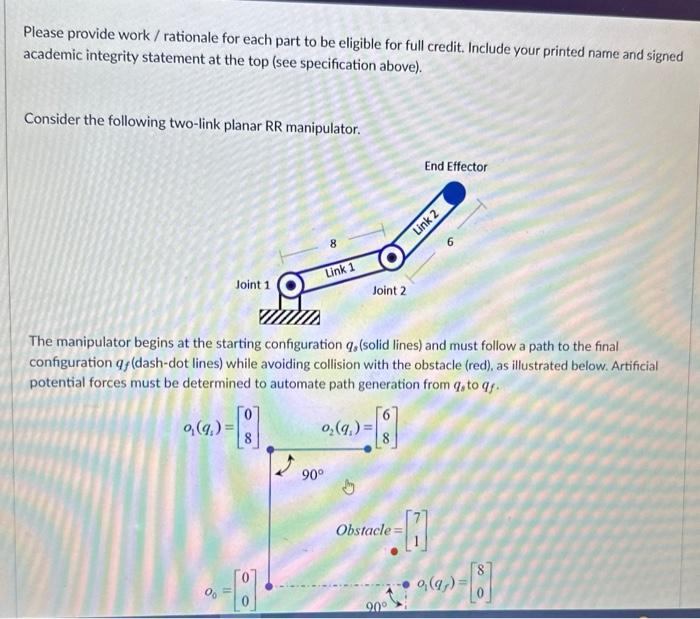 Solved Please provide work / rationale for each part to be | Chegg.com