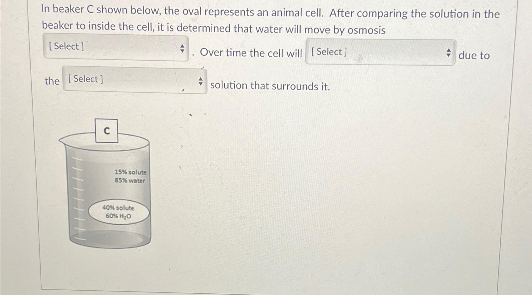 Solved Fill in select options | Chegg.com