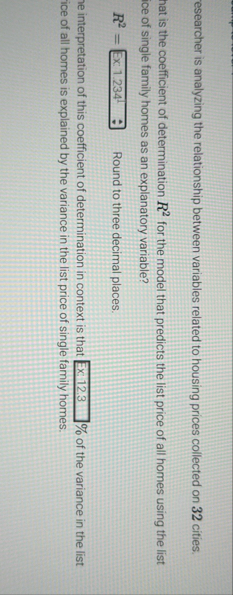 Solved esearcher is analyzing the relationship between | Chegg.com
