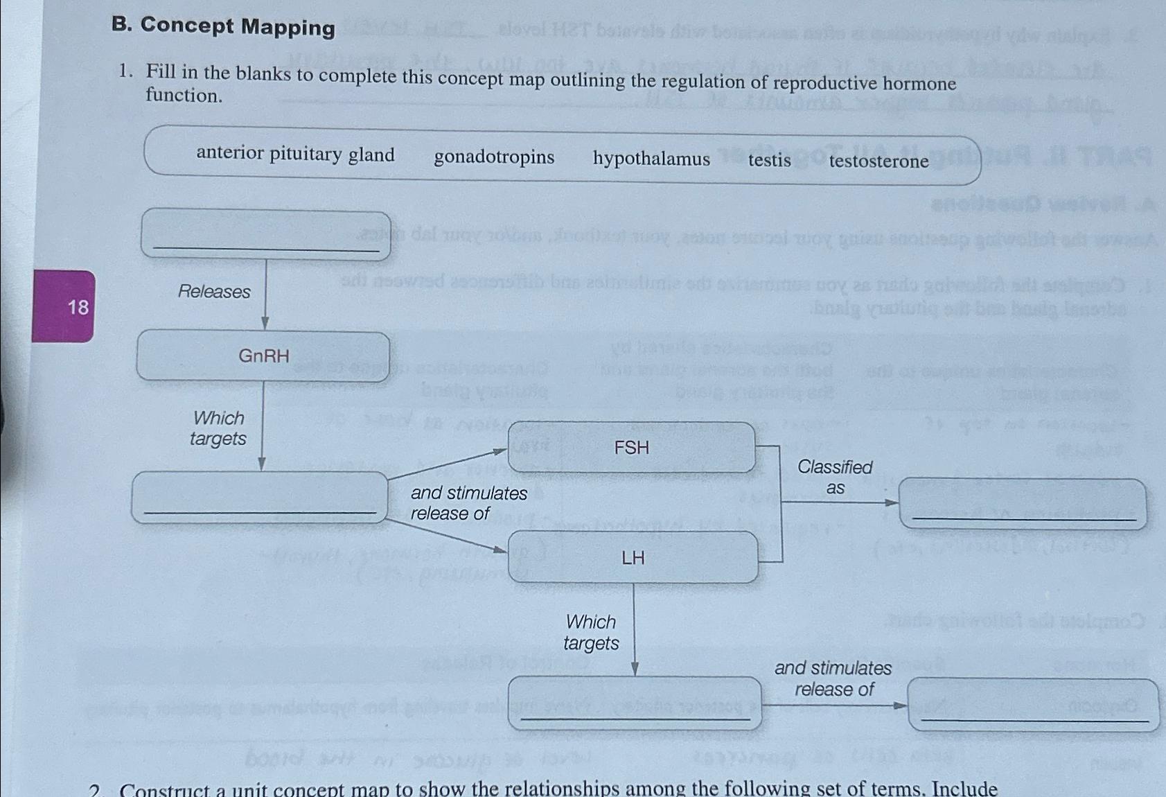 Solved B. ﻿Concept MappingFill in the blanks to complete | Chegg.com
