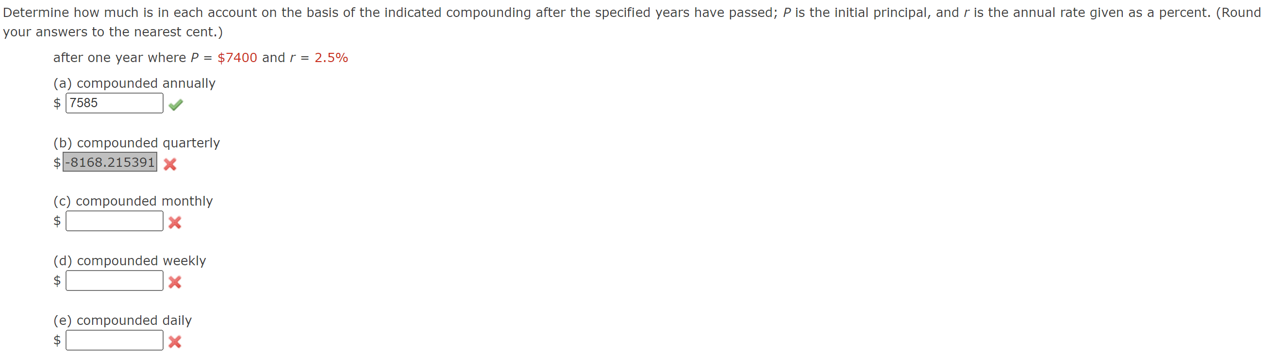 Solved Determine how much is in each account on the basis of | Chegg.com
