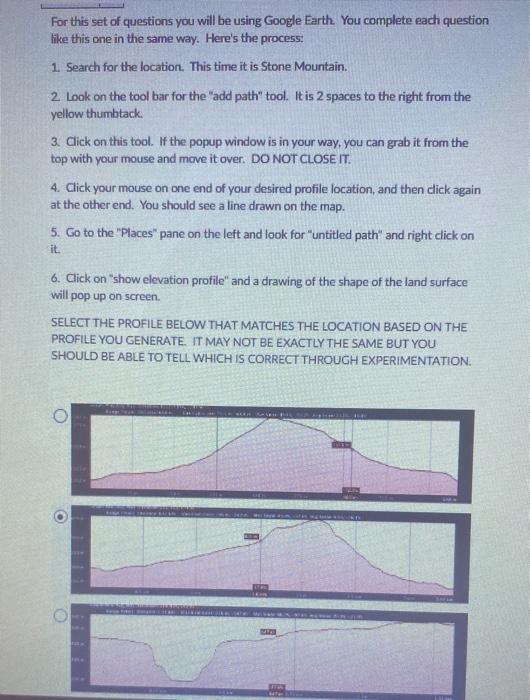 Solved For this set of questions you will be using Google | Chegg.com