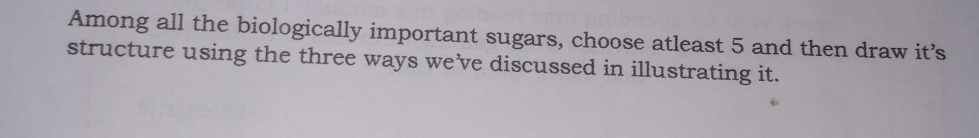 Solved The three ways of its sturture are *straight-chain | Chegg.com