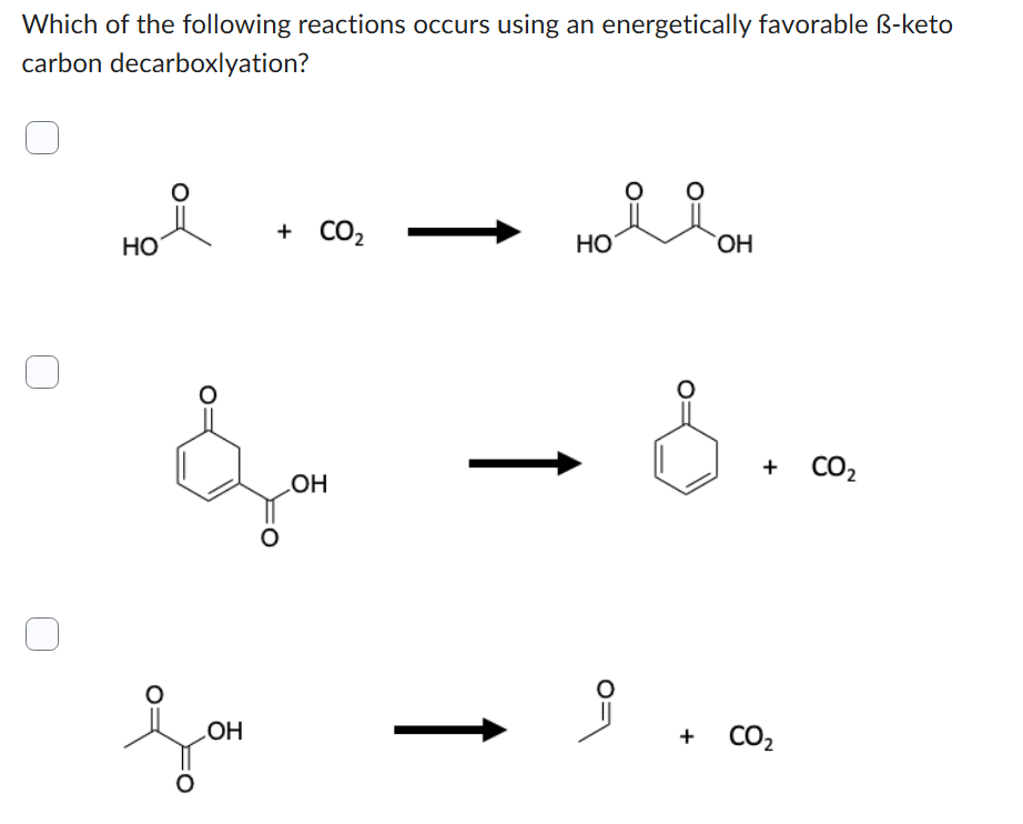 Solved Which of ﻿the following reactions occurs using an | Chegg.com