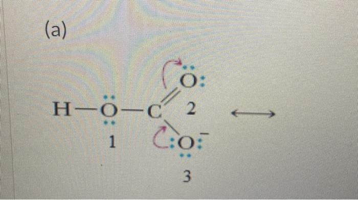 draw contributing structure | Chegg.com