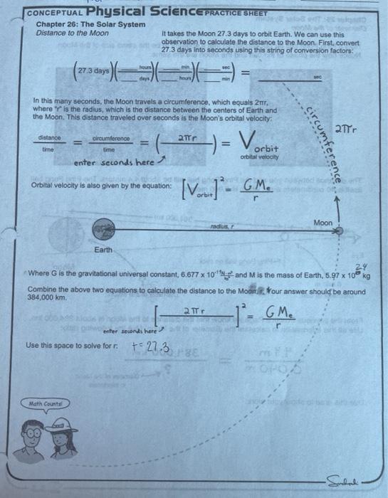 Solved CONCEPTUAL Physical ScienCE PRACTICE SHEET Chapter | Chegg.com