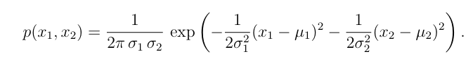 Solved Considera 2D Gaussian distribution with the | Chegg.com
