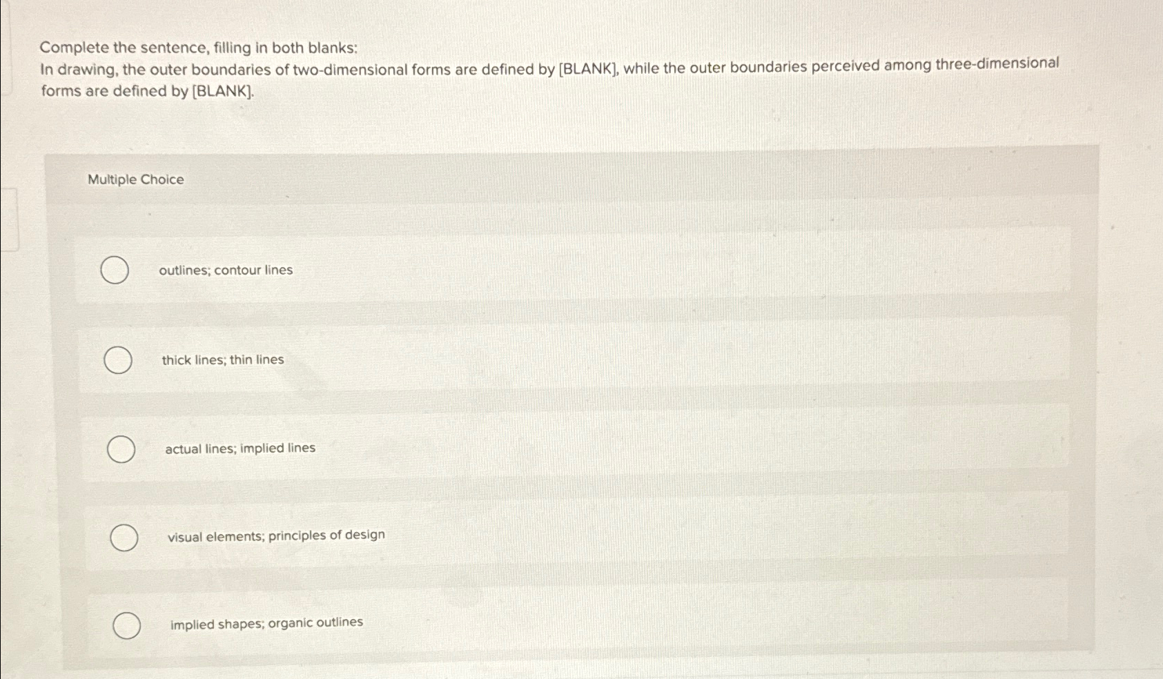 Solved Complete the sentence, filling in both blanks:In | Chegg.com
