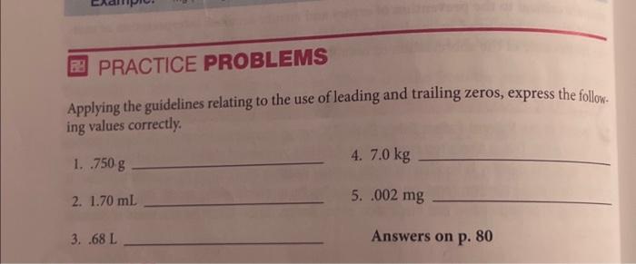 Solved Applying the guidelines relating to the use of | Chegg.com
