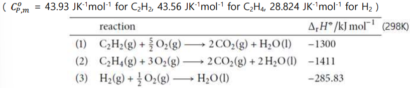 Solved calculate ??delta rHo ﻿and ??delta rUo ﻿at 298k and | Chegg.com
