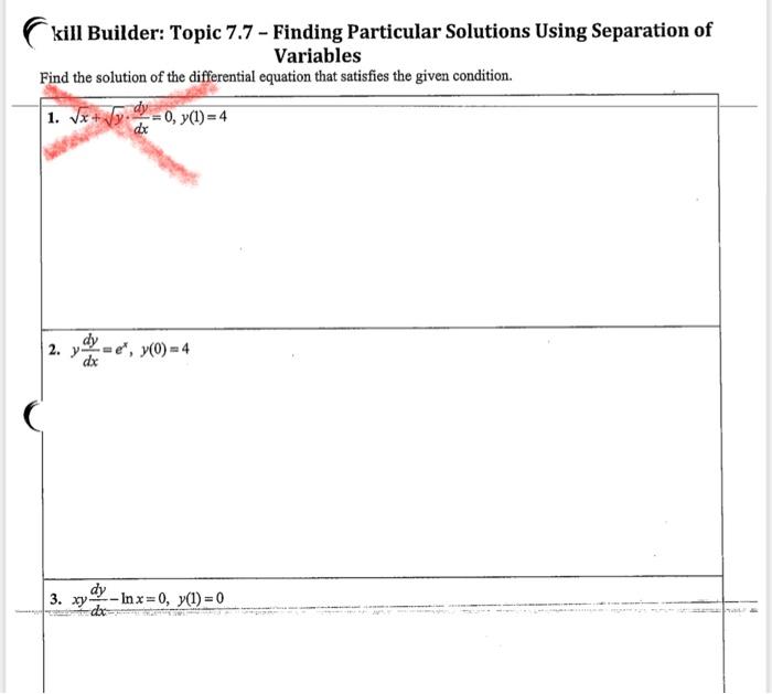 Solved kill Builder: Topic 7.7 - Finding Particular | Chegg.com