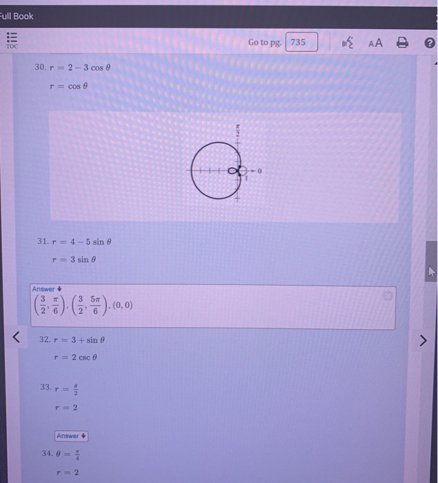 Solved Finding Points of Intersection In Exercises 27, 28, | Chegg.com