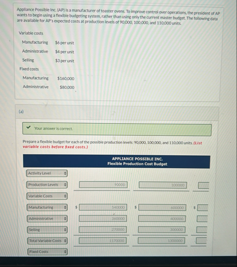 Solved I only need help with question b please, thanks | Chegg.com
