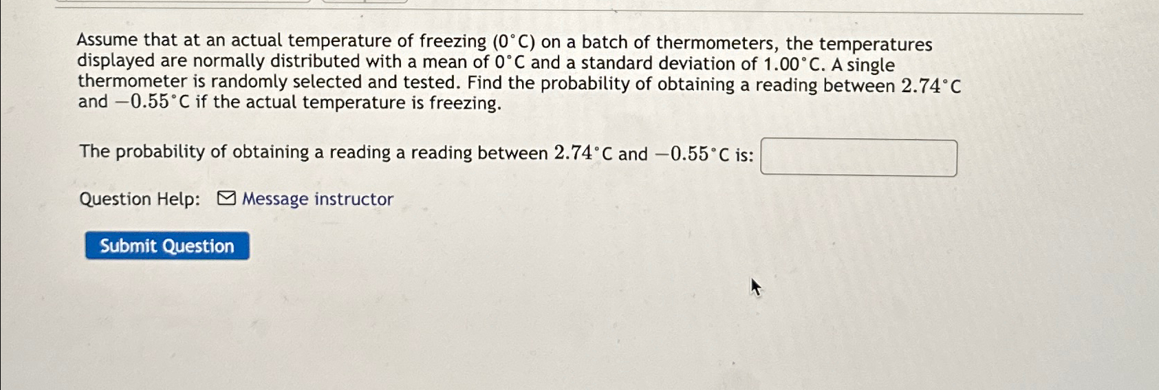 Solved Assume that at an actual temperature of freezing | Chegg.com