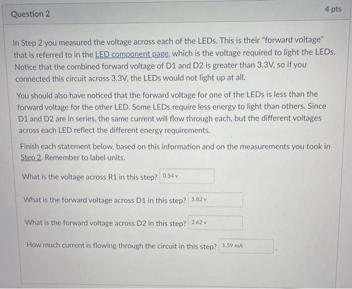 Solved STEP 2 With the negative probe connected to ground, | Chegg.com