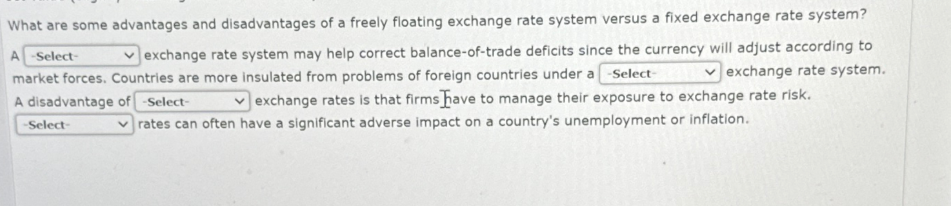 Solved What are some advantages and disadvantages of a | Chegg.com