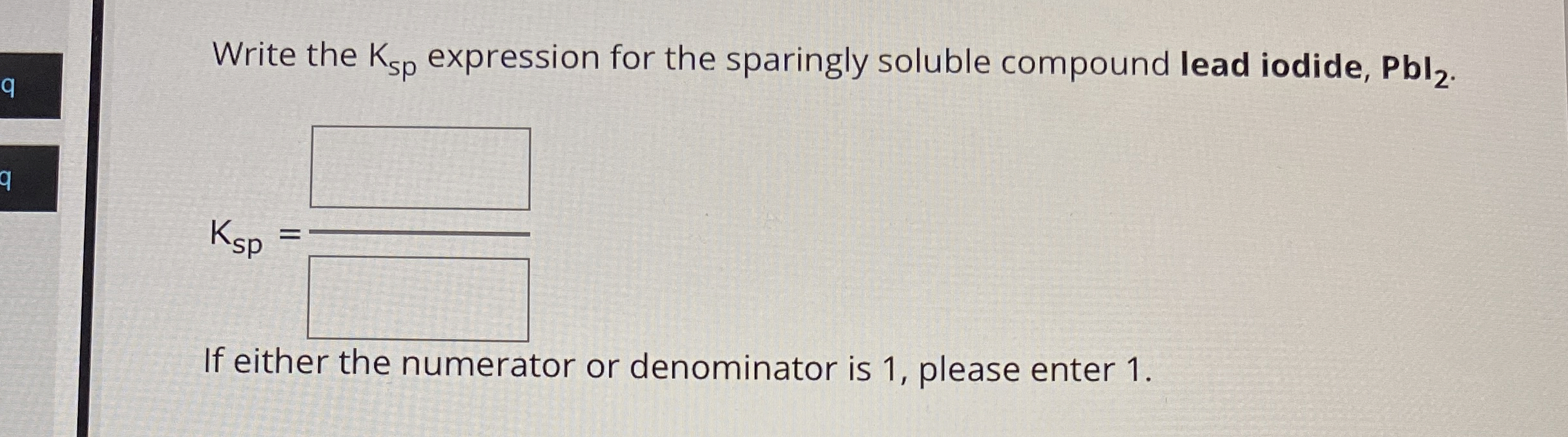 High Quality SOLUTION Write the Ksp ﻿expression for the sparingly soluble | Chegg.com