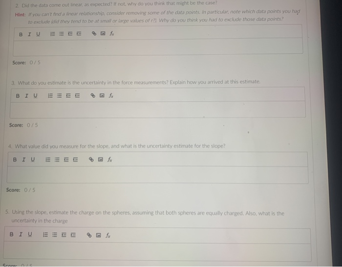 Solved 1. Use this data table and graph to collect and | Chegg.com
