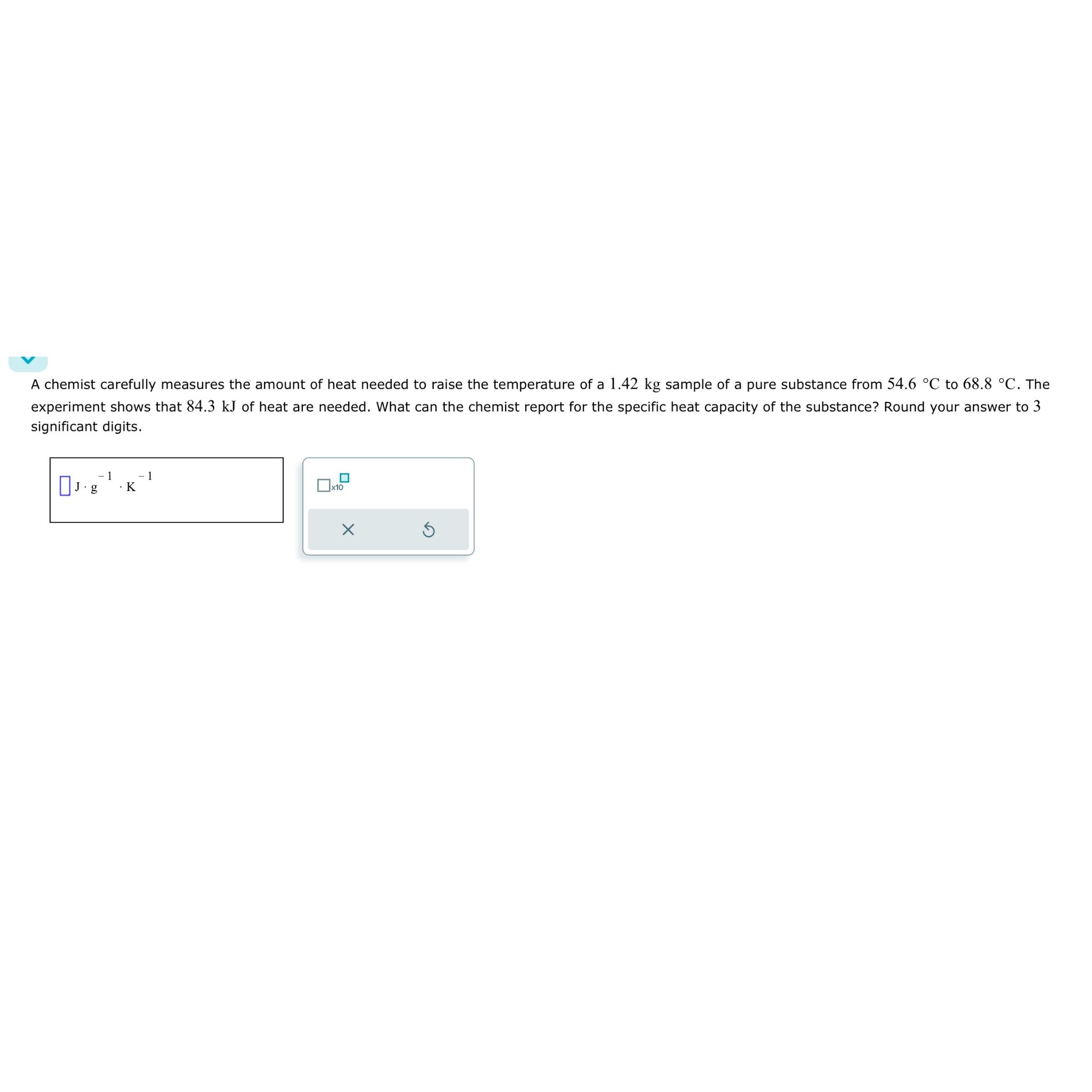 Solved please check sig digits! | Chegg.com