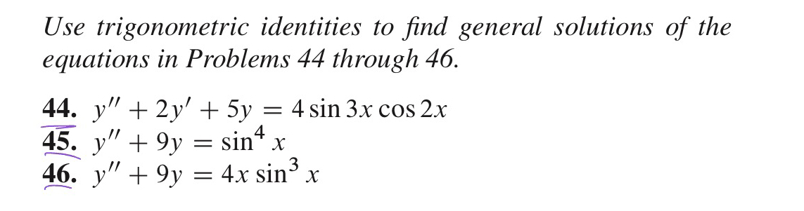 Solved Use trigonometric identities to find general | Chegg.com