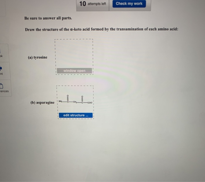 Solved 10 attempts left Check my work Be sure to answer all | Chegg.com