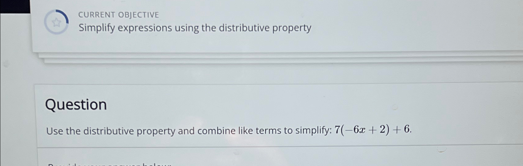 Solved CURRENT OBJECTIVESimplify expressions using the | Chegg.com