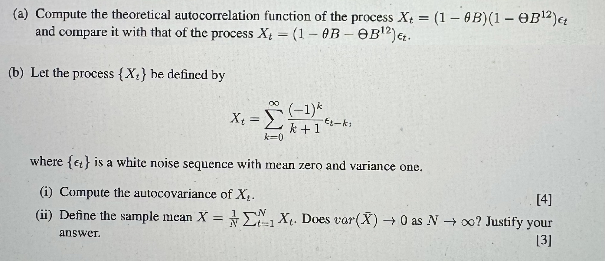 Solved (a) Compute the theoretical autocorrelation function | Chegg.com Solved (a) Compute the theoretical autocorrelation function | Chegg.com