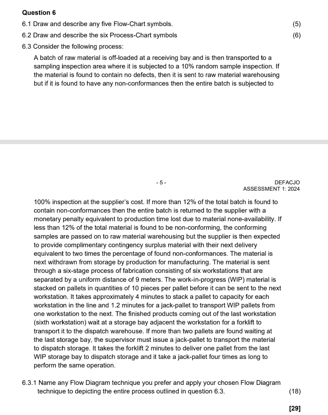 Solved Question 66.1 ﻿Draw and describe any five Flow-Chart | Chegg.com