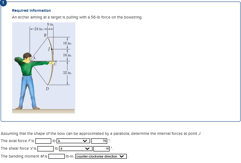 Solved by an EXPERT Assuming that the shape of the bow can be | Chegg.com