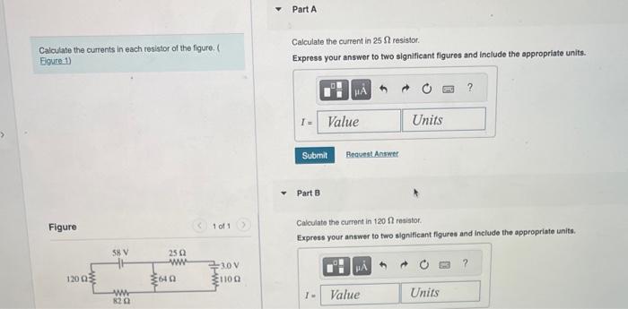 Solved Calculate the currents in each resistor of the | Chegg.com