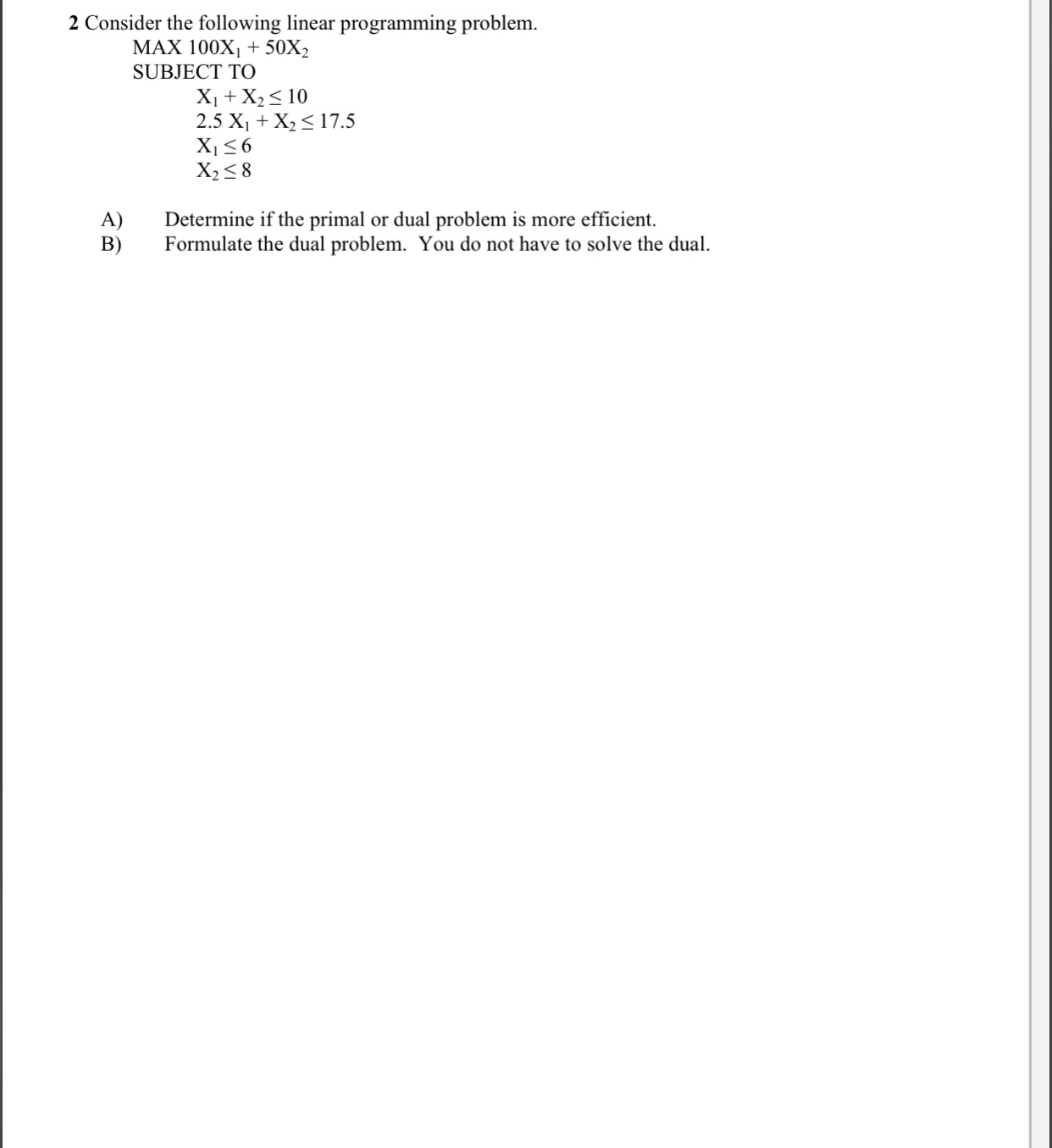 Solved by an EXPERT 2 ﻿Consider the following linear programming problem. | Chegg.com