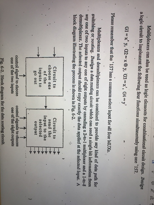 Solved Decoders and Multiplexers 6-5 3. Design a logic | Chegg.com
