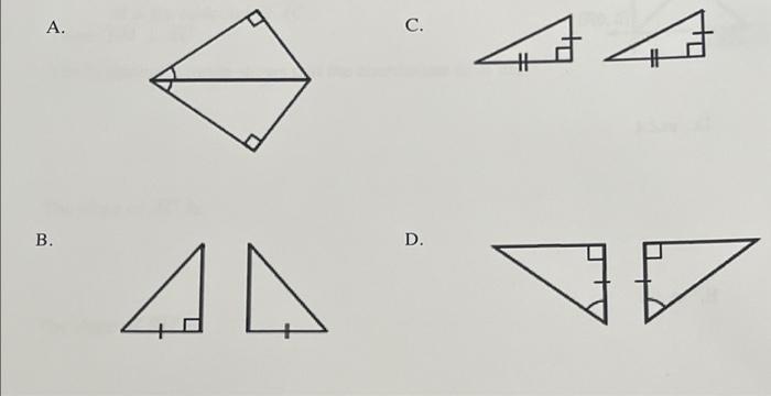 Solved Determine whether each pair of triangles is | Chegg.com