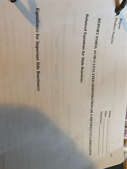 Solved can some one help me how to write balanced equation | Chegg.com